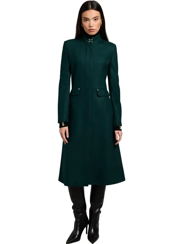 Holland Cooper Dowdeswell Coat - Emerald