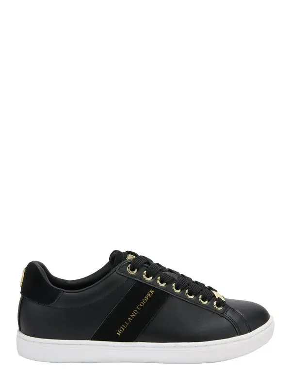 Holland Cooper Knightsbridge Court Trainer - Black