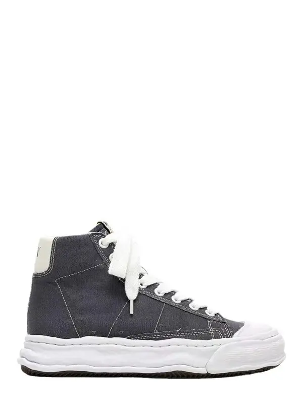Mihara Yasuhiro Jackson Og Sole Canvas High-top Sneakers - Grey