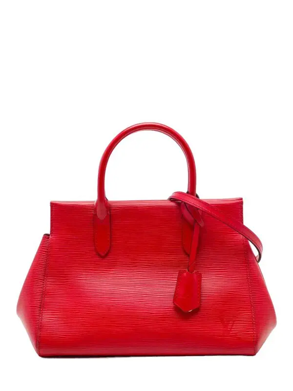 LOUIS VUITTON 2014 Epi Marly Mm Satchel - Red