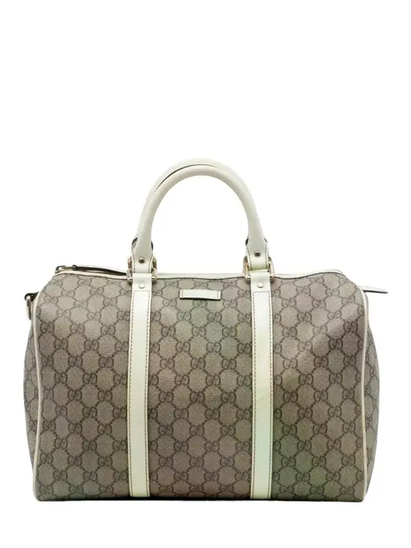 Gucci 2016-2026 Medium Gg Supreme Joy Boston Bag - Neutrals