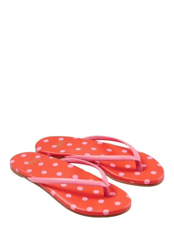 Beek Sunbeam Leather Flip Flop Sandal - Multi