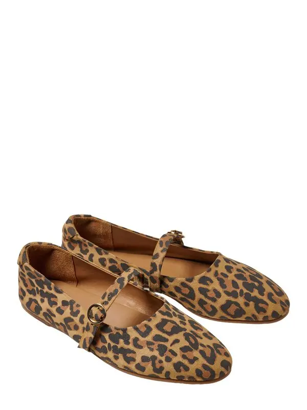 Beek Snipe Suede Mary Jane Shoe - Multi