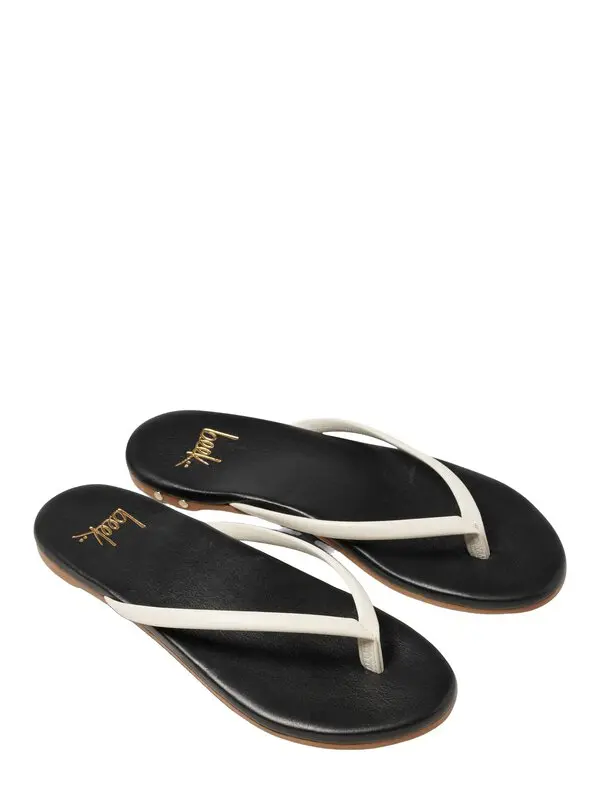 Beek Sunbeam Leather Flip Flop Sandal - Multi