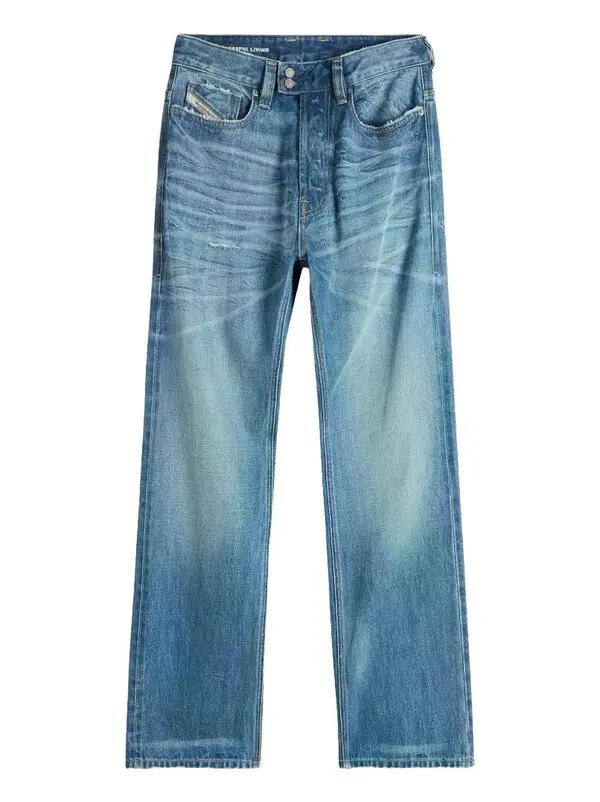 DIESEL® Relaxed Mid-waist Jeans 1980 D-eeper - Blue