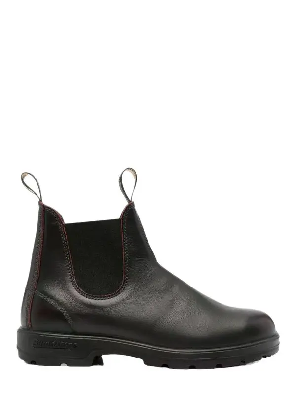 Blundstone Elasticated Leather Chelsea Boots - Brown
