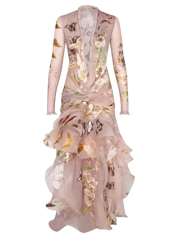 Zimmermann Motion Flounce Maxi Dress - Multi