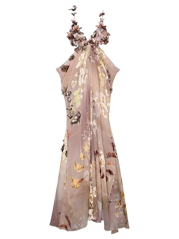 Zimmermann Motion Butterfly Maxi Dress - Multi