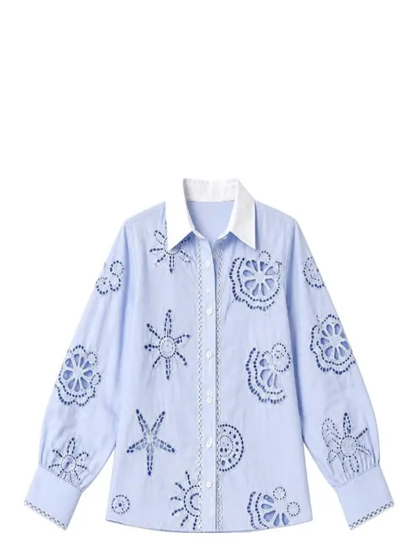 ASHITA FERNANDES Alice Top - Blue