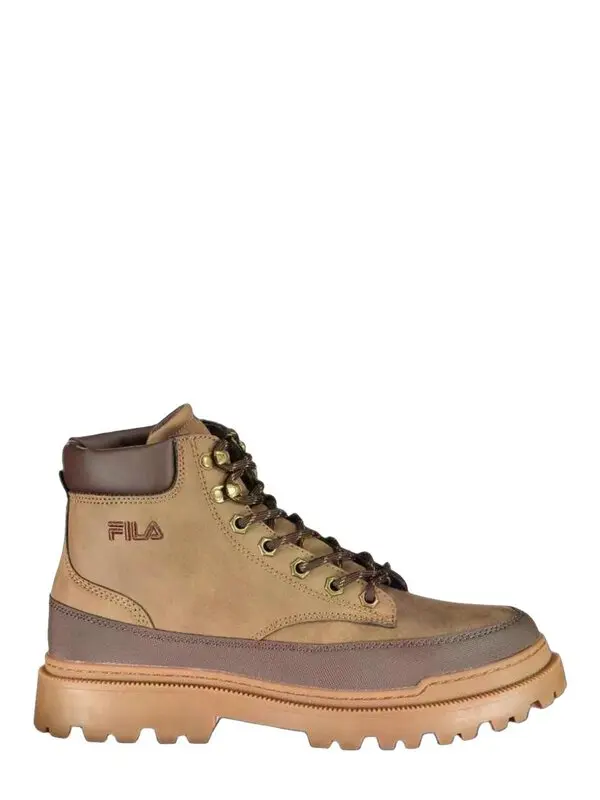 FILA Lace-up Lug-sole Boots - Neutrals