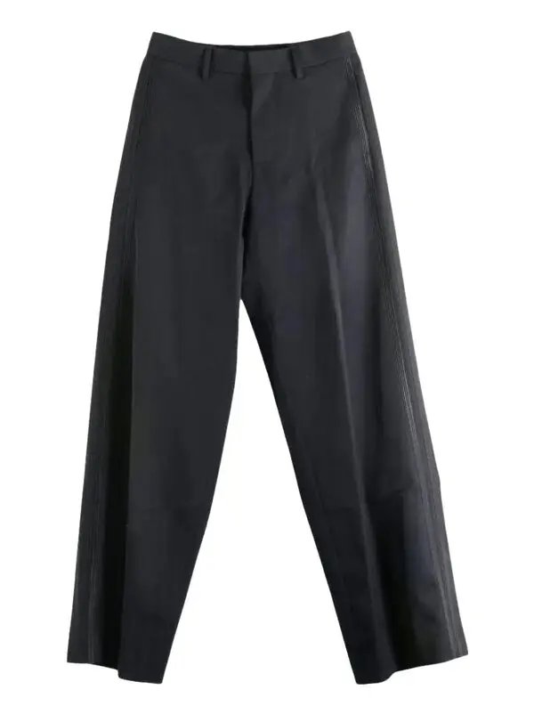 ANN DEMEULEMEESTER Viola Wide-leg Tailored Trousers - Black