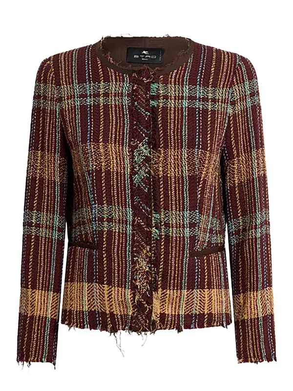 Etro Cotton-blend Jacket - Multi