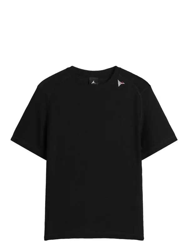 ROA Ashi Wool Tencel Baselayer T-shirt - Black