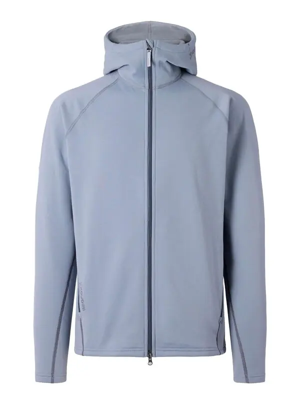 HOUDINI SPORTSWEAR M's Power Up Packable Hooded Polartec® Ski Mid-layer - Blue