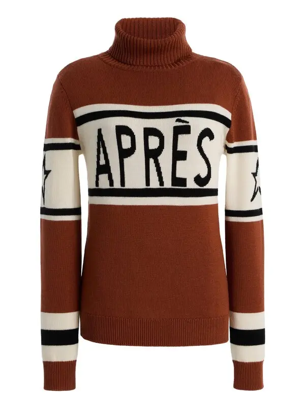 Perfect Moment Schild Apres-knit Wool Sweater - Multi