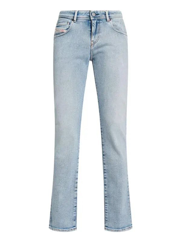 DIESEL® Light Wash Skinny Jeans - Gray