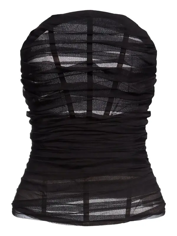 Balenciaga Silk Tops - Black