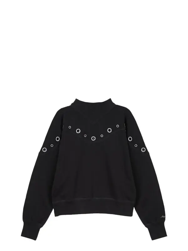 Isabel Marant Étoile Hollow-out Design Sweatshirt - Black