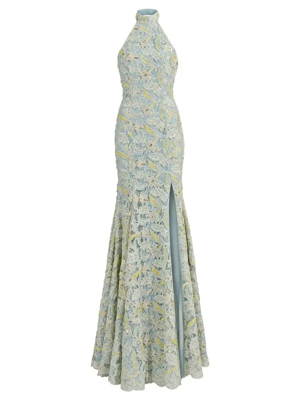 LA FUORI Isolde Cotton Maxi Dress - Multi