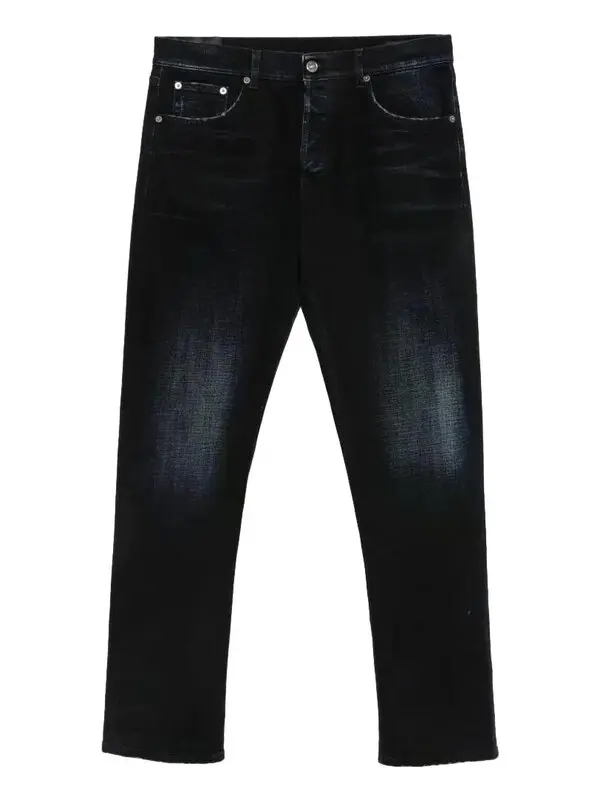 DONDUP Bray Faded Straight-leg Jeans - Blue