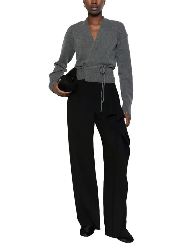 Extreme Cashmere Wrap Cardigan - Grey