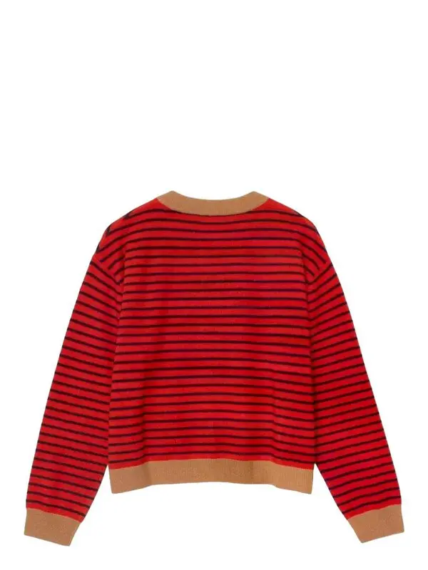 Xirena Lillian Striped Cardigan - Red
