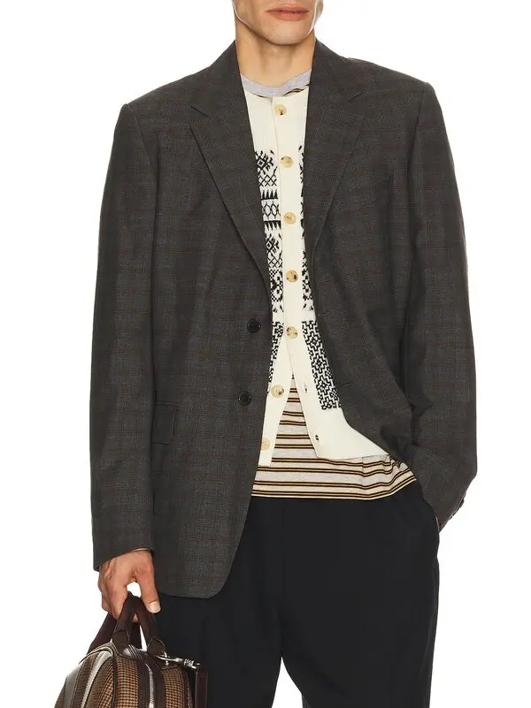 Dries Van Noten Bufordos Jacket - Brown
