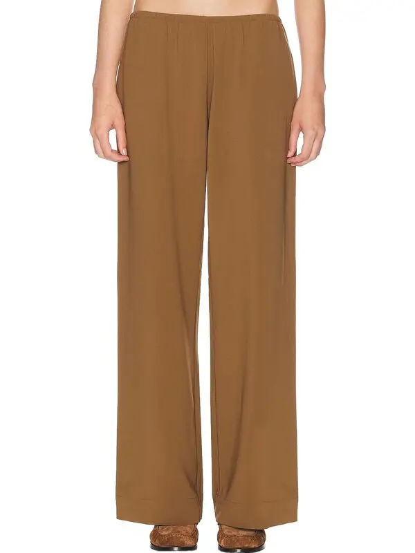 LESET Arielle Pocket Pant In Tan - Tortoise