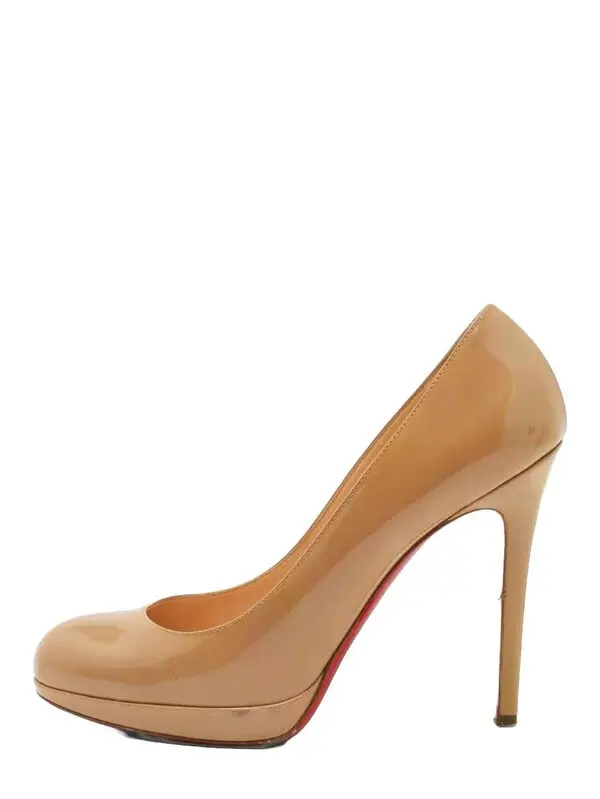 CHRISTIAN LOUBOUTIN New Simple Platform Pumps - Neutrals
