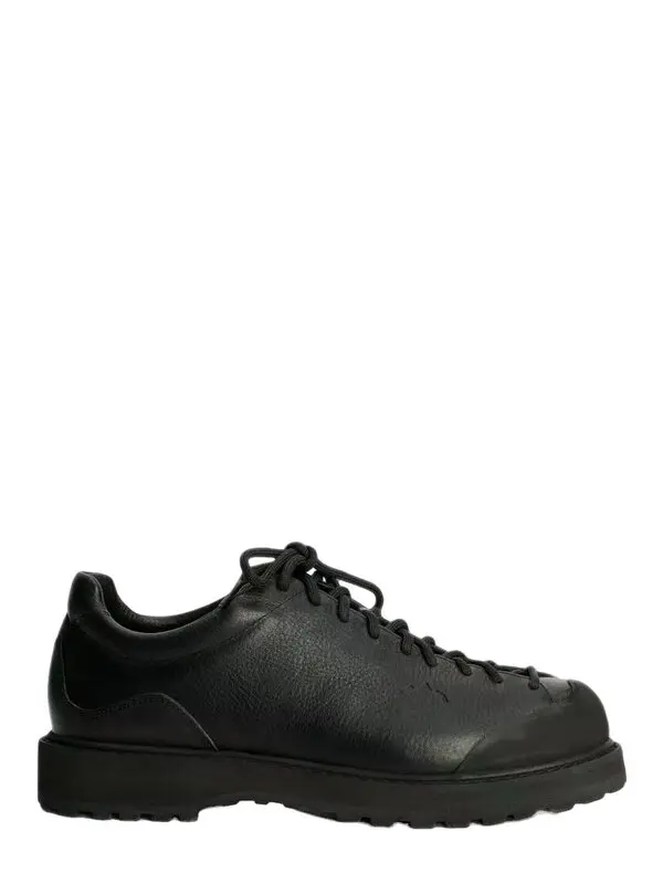 Diemme Ampezzo Leather Sneakers - Black