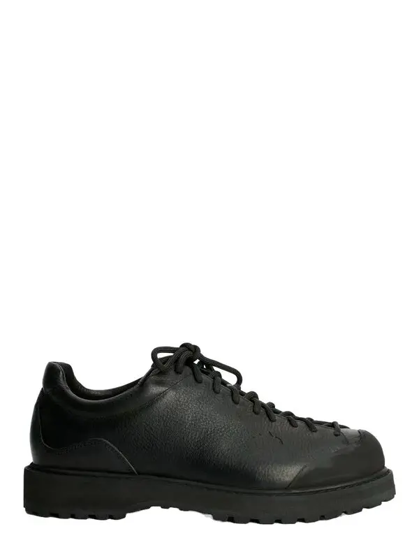 Diemme Ampezzo Leather Sneakers - Black