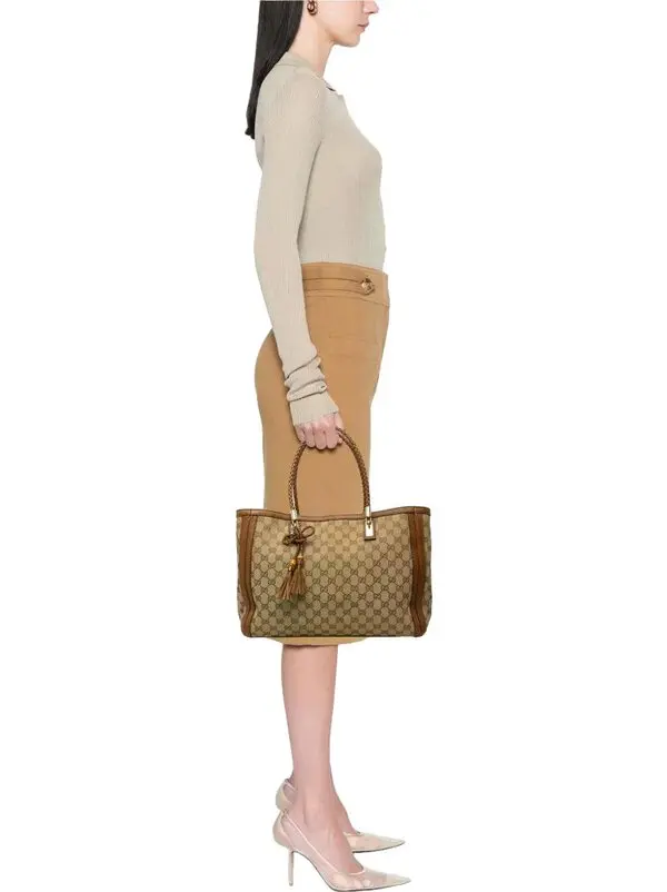 Gucci 2000-2015 Gg Canvas Bella Tote Bag - Neutrals