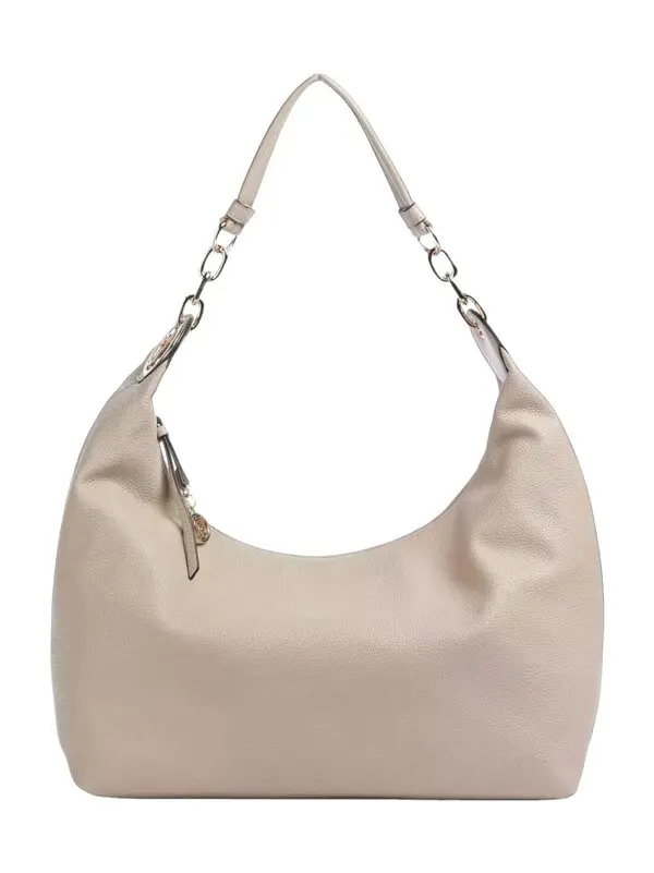 Liu Jo Grained-effect Chain-link Shoulder Bag - Neutrals