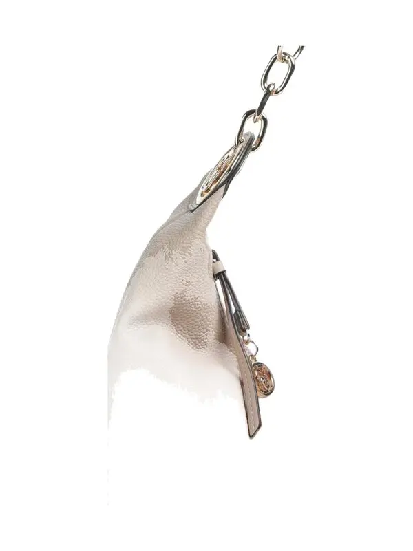 Liu Jo Grained-effect Chain-link Shoulder Bag - Neutrals