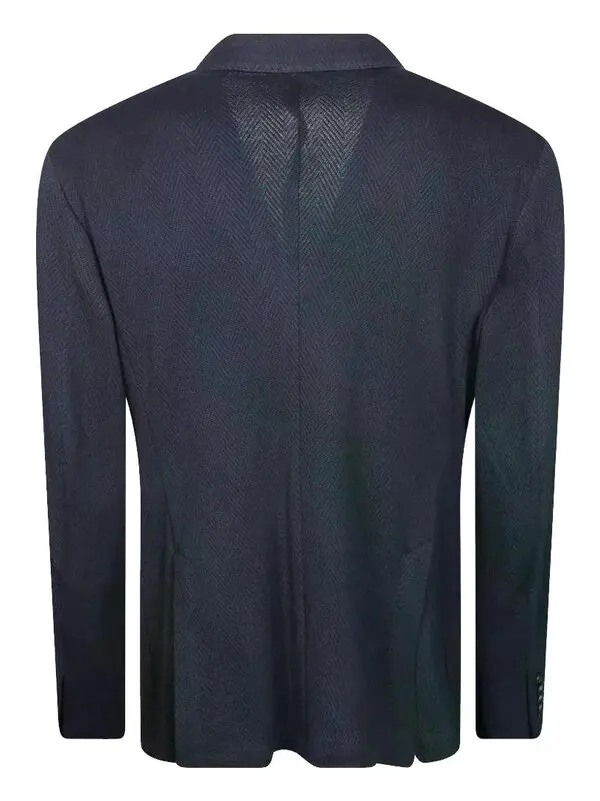 MANUEL RITZ Double-breasted Blazer - Blue
