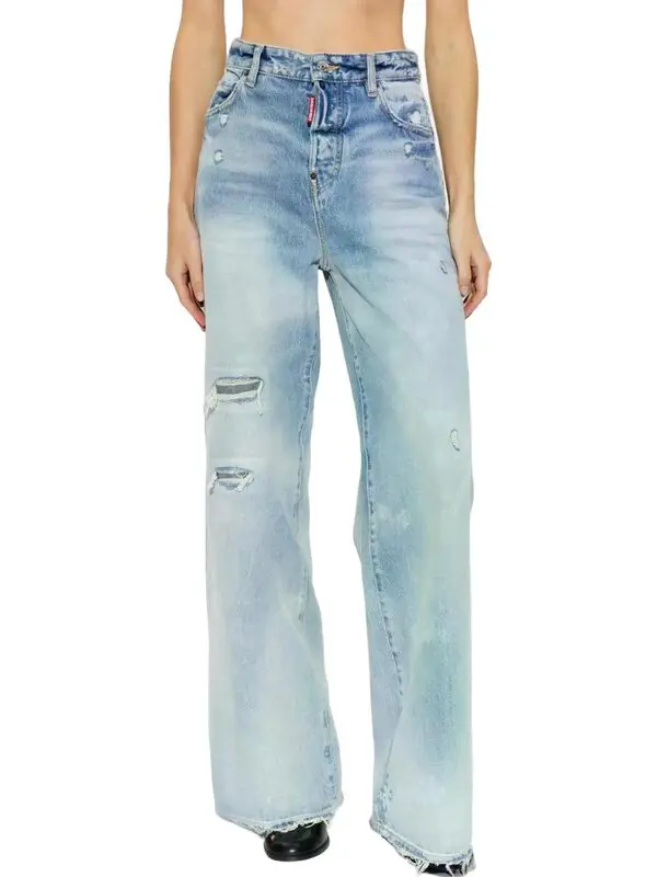 Dsquared2 Light Faded Jenna Jeans - Blue
