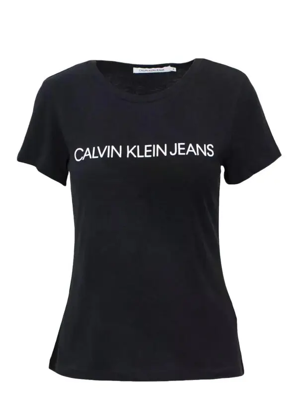 Calvin Klein Logo-print T-shirt - Black