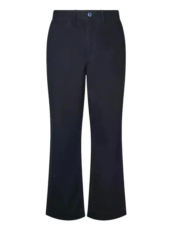 ROY ROGER'S Workwear Flared Trousers - Blue