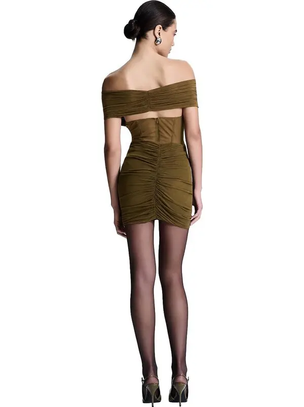 Revolve Marcel Mini Dress - Bronze