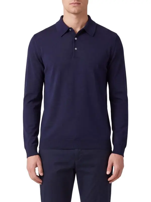 Kiton Polo Shirt - Navy