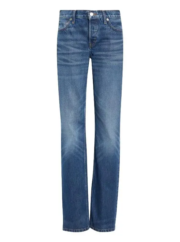 RE/DONE Kaia Straight Leg Jeans - Fantasyfade