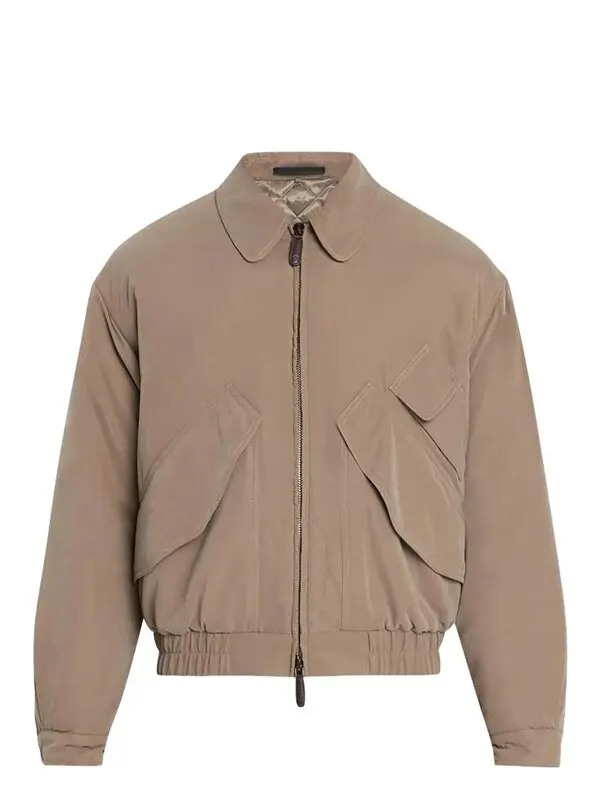 Giorgio Armani Bomber Jacket - Walnut
