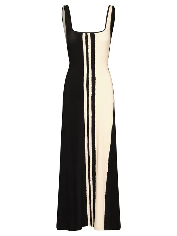 Johanna Ortiz Solar Code Jersey Maxi Dress - Multi