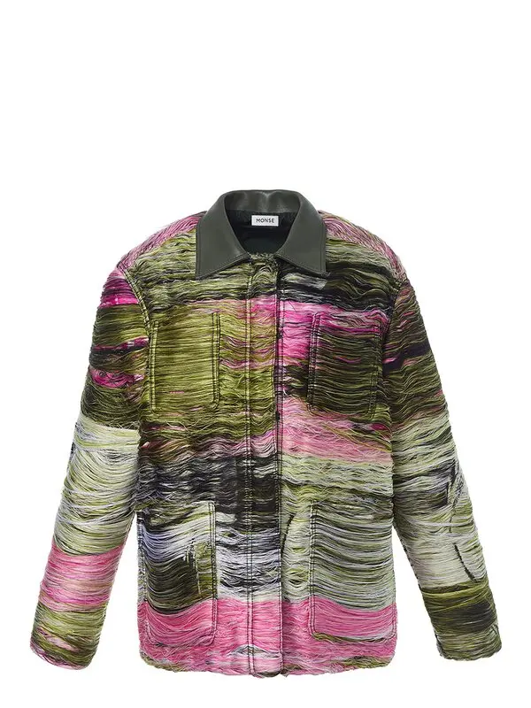Monse Tulip Fringed Jacket - Multi