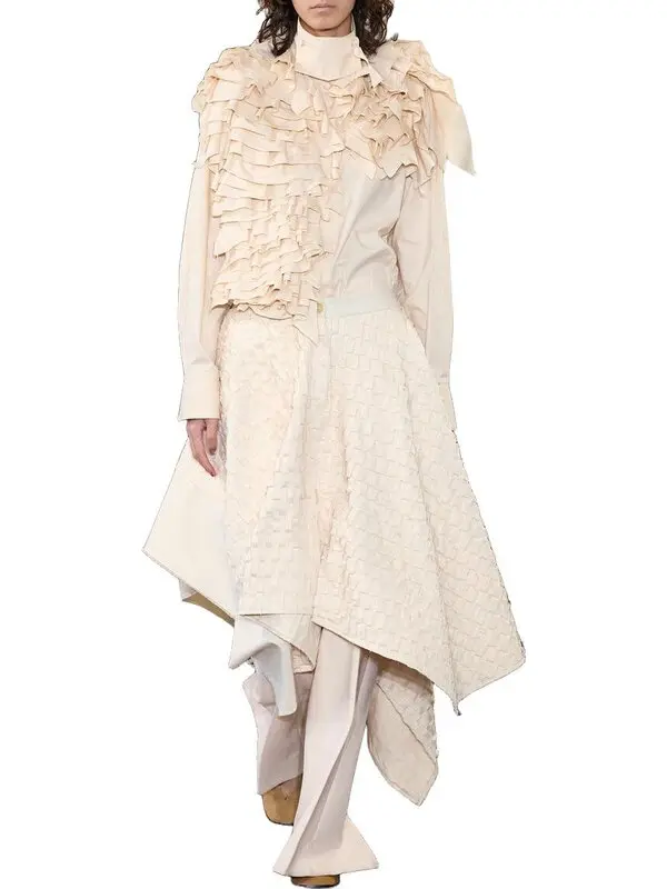DIOTIMA Dama Poplin Shirt - Neutral