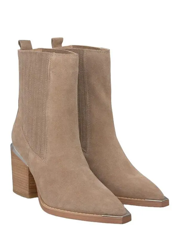 ALMA EN PENA Ankle Boots With Elastic - Vison