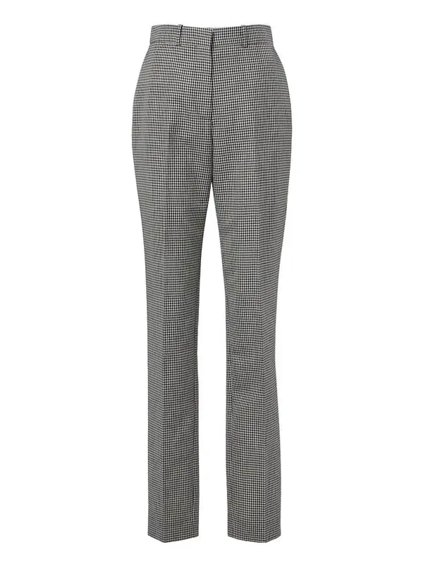 Givenchy Gingham Slim Pants - Black