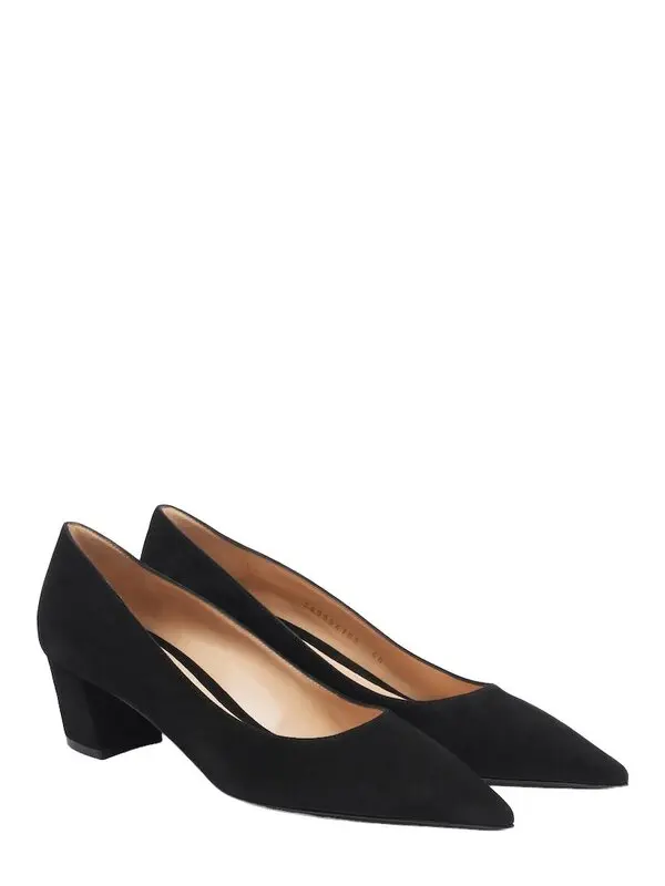 GIANVITO ROSSI Aylin Suede Pumps - Black