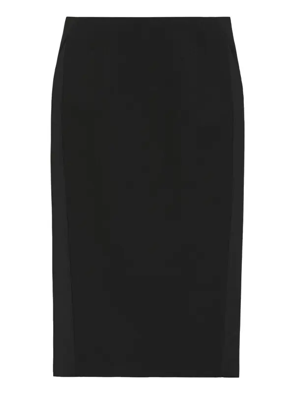 Hugo X Entire Studios Mixed-material Pencil Skirt - Black
