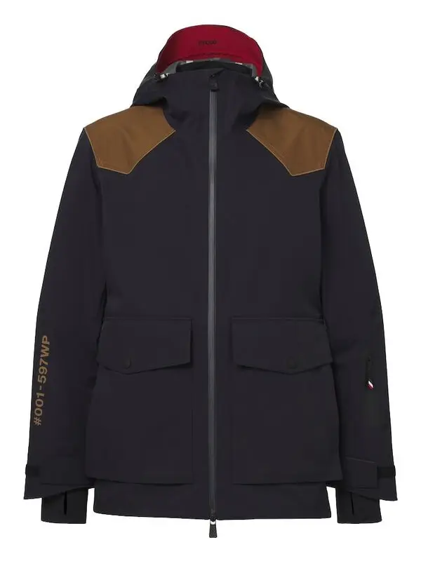 Moncler Vernon Hooded Ski Jacket - Blue